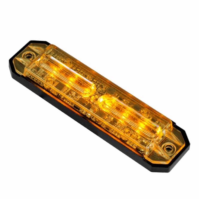 0-441-80 | 12V-24V DC Amber R65 High-intensity Warning Light