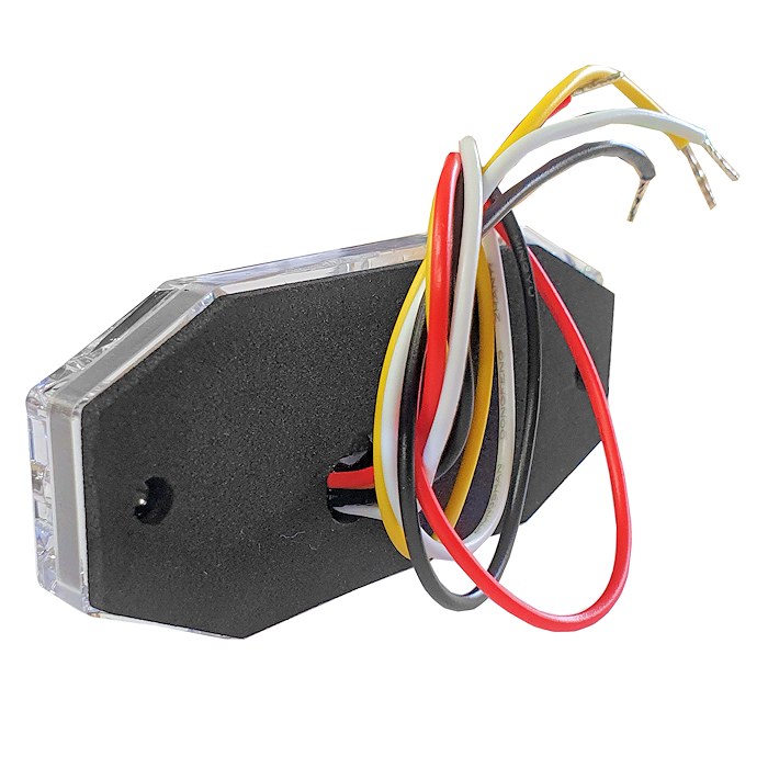 0-441-81 Durite 6 LED Amber Warning Light - 11 Flash Pattern