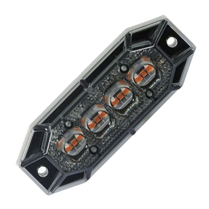 0-441-92 | Durite 12 LED Amber Warning Light - 11 Pattern
