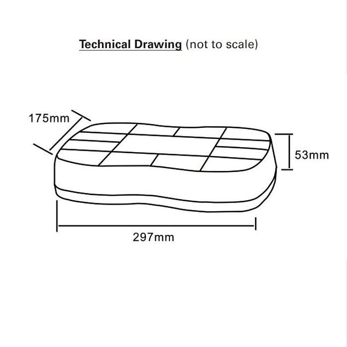 0-443-60 | Durite 12V-24V Amber LED Lightbar - Hazard Light