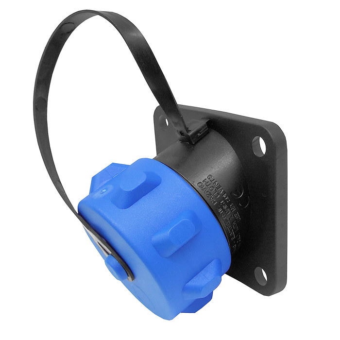 0-463-79 | Durite 3 Pole 32A Surface Mount Socket