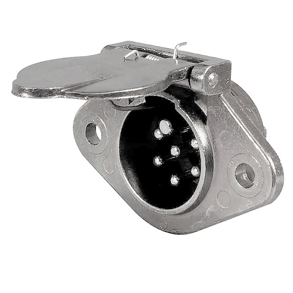 0-477-16 | Durite Clang 7 Pin Plug for 24V Trailers