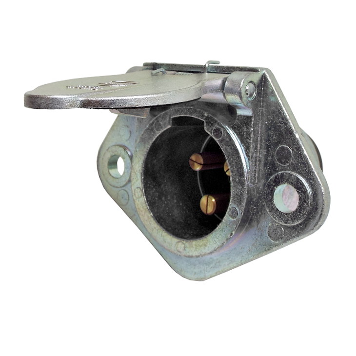 0-477-46 | Durite Clang 3 Pin 25A Plug for Trailers