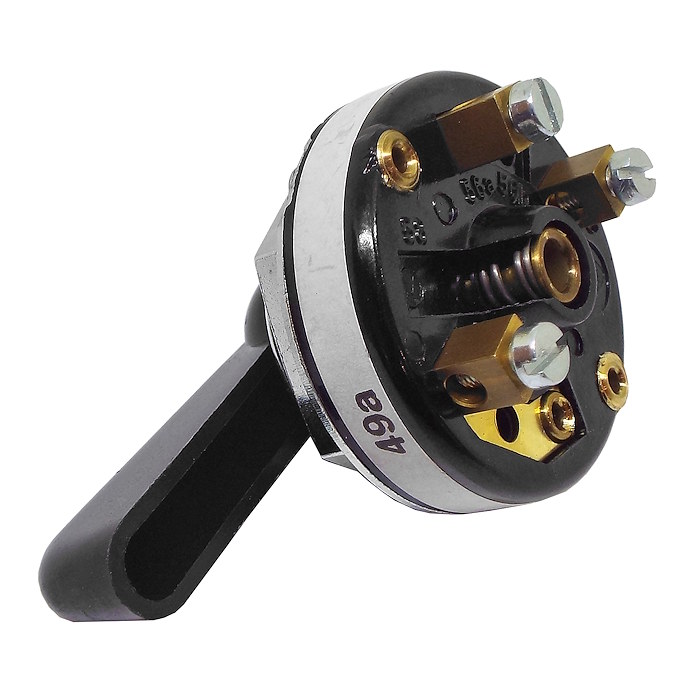 0-483-00 | Indicator On-Off-On Rotary Switch - 3 Position