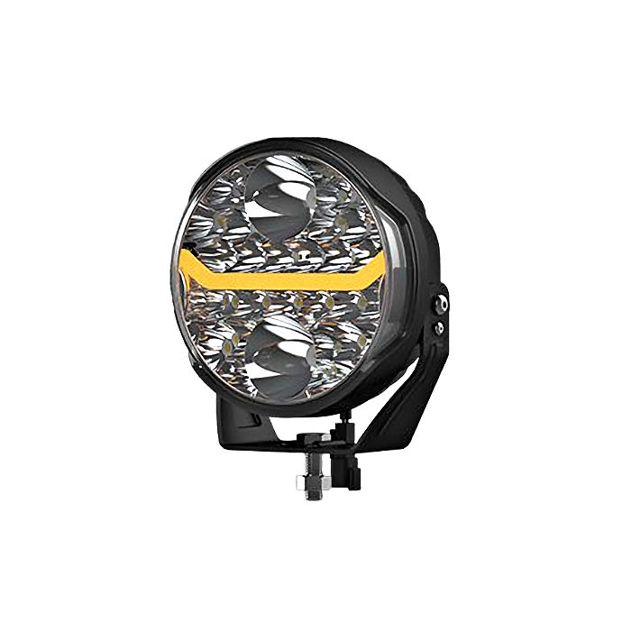 0-537-52 12V-24V 7 Inch Round LED Headlamp with DT Connector