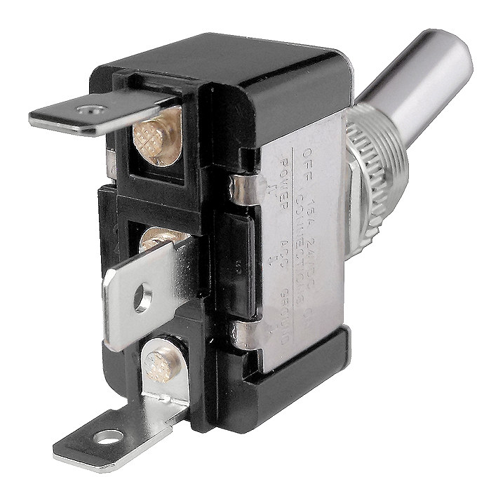 0-603-02 | Durite 12V-24V 10A On-Off Blue LED Toggle Switch