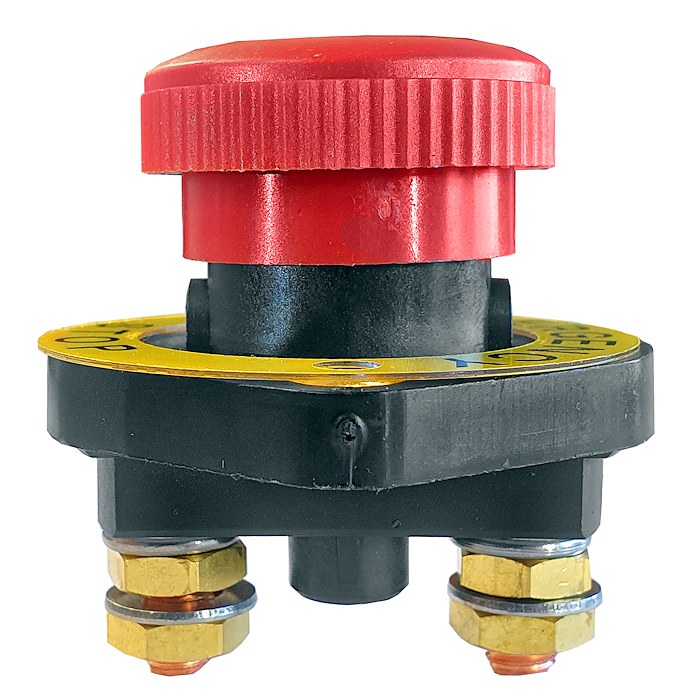 0-605-40 | Durite Push Battery Isolator Switch 48VDC Maximum