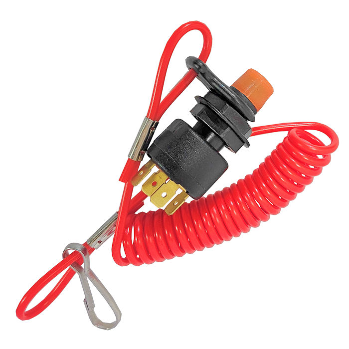 0-605-41 | 12VDC Marine Emergency Cut-Off Lanyard Switch 15A