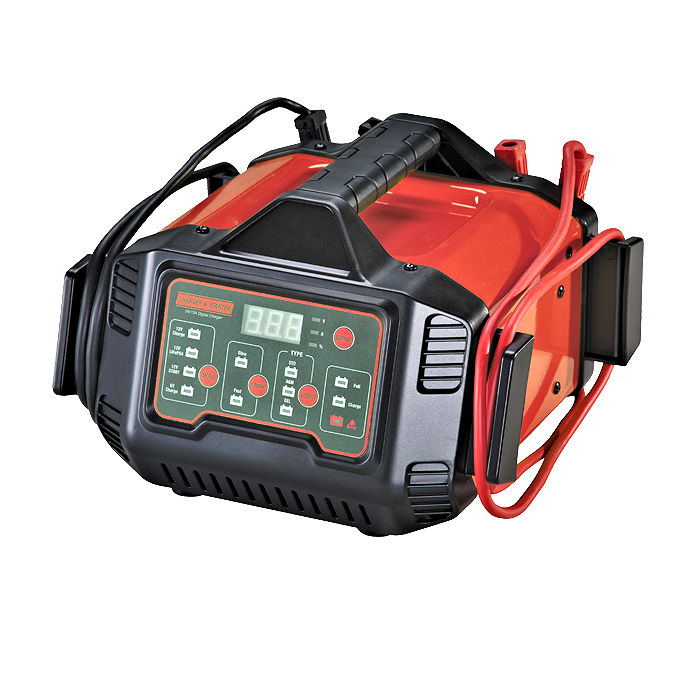 0-648-25 | 6-12V Heavy-Duty Automatic Bench Charger/Starter