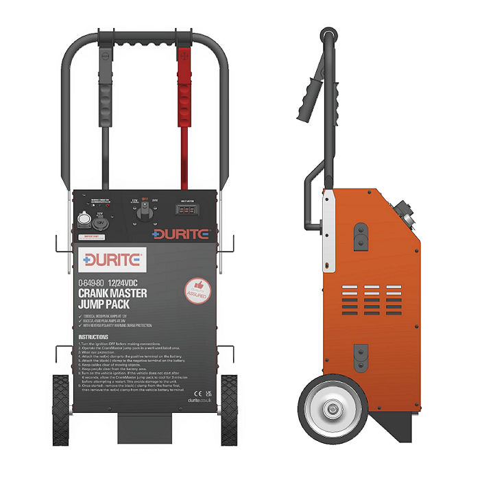 0-649-80 | Durite 12V-24V 2000A Crank Master Trolley Starter