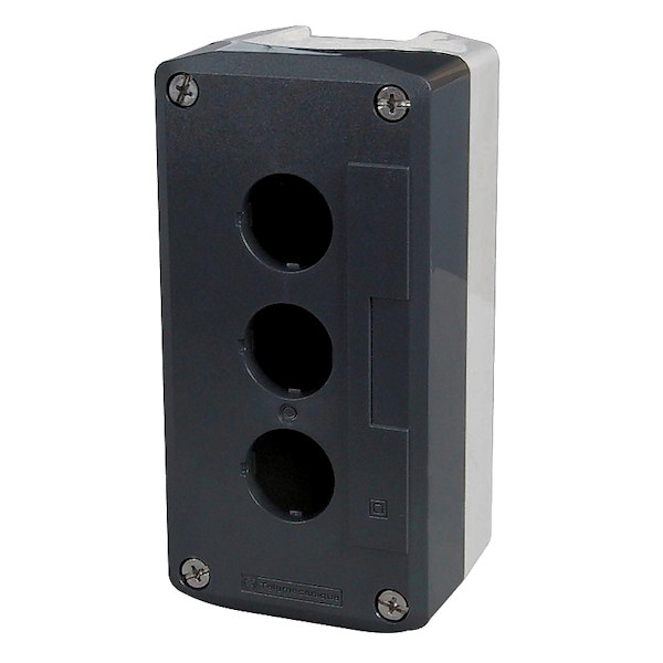 0-657-13 | Telemechanique Three Button Switch Panel Housing
