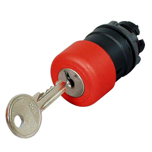 0-657-38 | Telemecanique Push-Off Isolator Key Switch