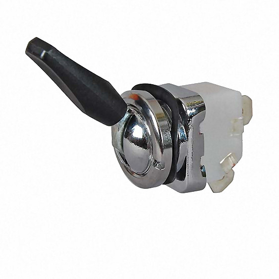 0-687-11 | Durite 12VDC 5A Momentary-On Lever Toggle Switch