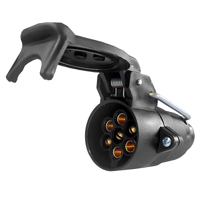 0-693-90 | Durite 12V 7-Pin 12N Trailing Caravan Socket