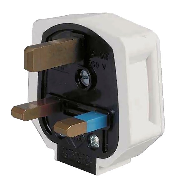 Durite 240VAC 13A Moulded Rubber 3-Pin Plug | Re: 0-698-01
