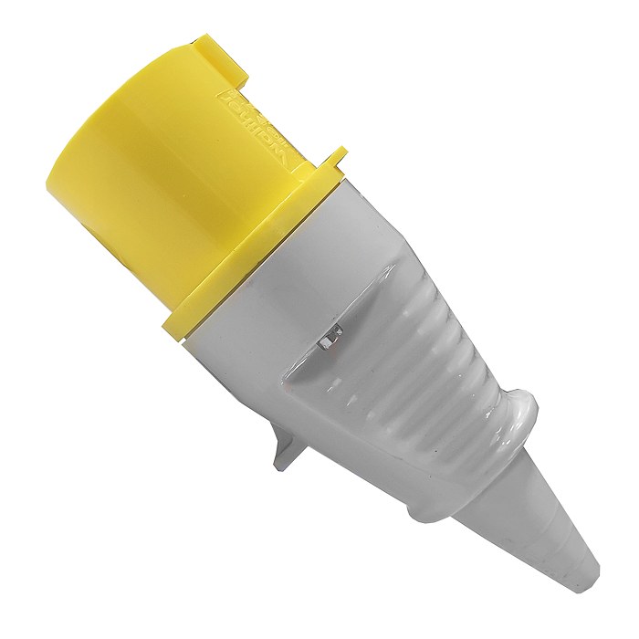 0-698-16 | Durite 110VAC 16A Yellow Site Transformer Plug