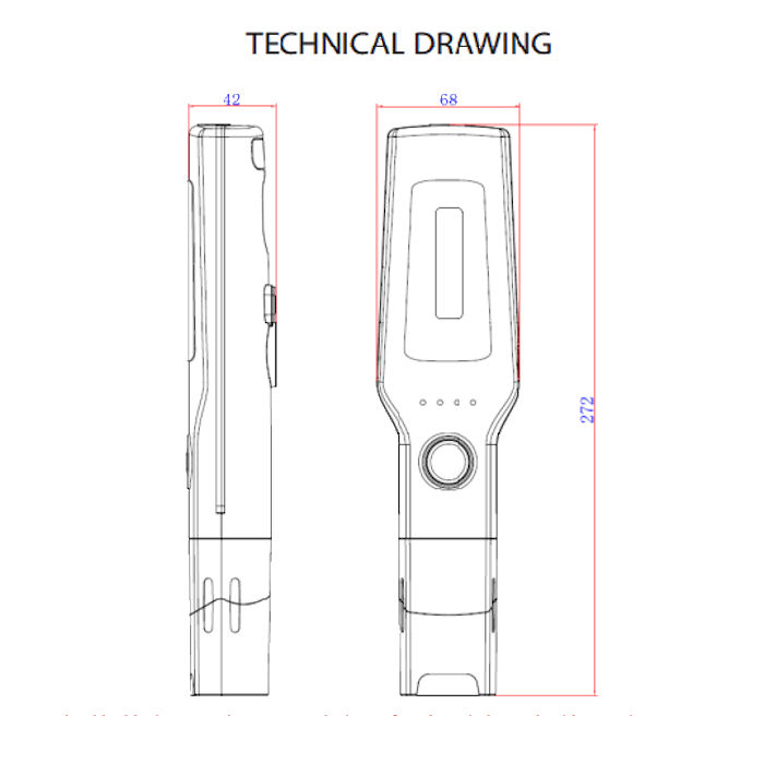 0-699-68 | Durite Rechargeable 3W COB LED Inspection Light