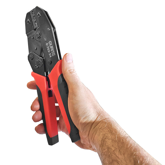 0-703-54 | Durite Heat Shrink Terminal Ratchet Crimp Tool