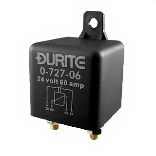 0-727-06 | Durite 24V 60A Heavy-duty Make and Break Relay