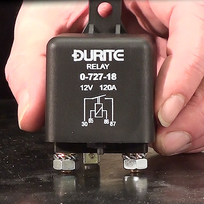 0-727-18 | Durite 12VDC 120A Heavy-duty Make and Break Relay
