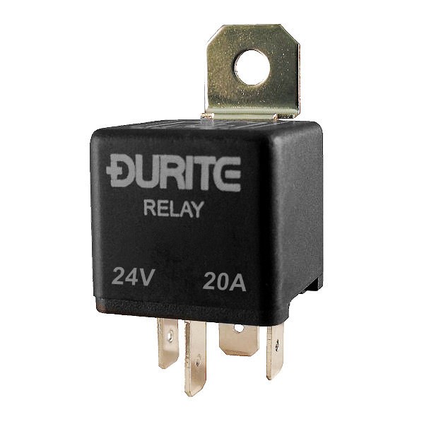 0-727-52 | Durite 24V 20A Make and Break Switch Relay - Bulk