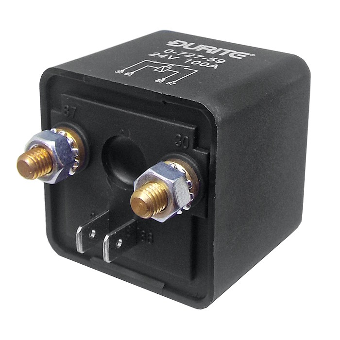 0-727-59 | Durite 24V 100A Make and Break Heavy-Duty Relay