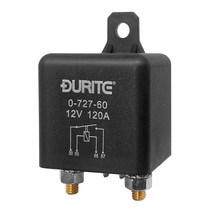 0-727-60 | Durite 12V 120A Heavy-Duty Make and Break Relay
