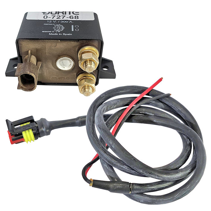 0-727-68 | Durite 12V 200A Heavy-Duty Make and Break Relay