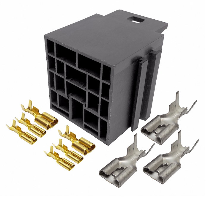 0-729-04 | Durite Heavy-duty Bulkhead Socket for Relays