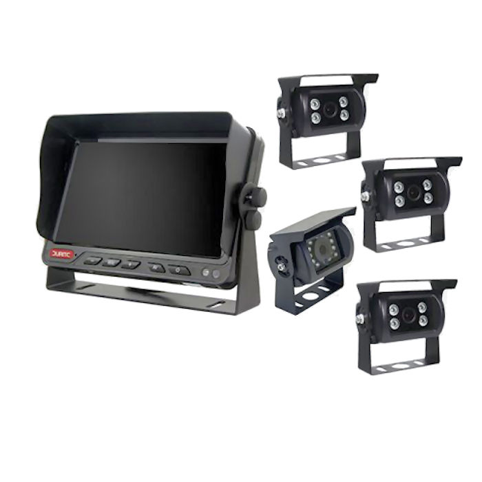 0-774-96A | Durite 12V-24V 7-Inch Quad CCTV Kit - 4 Camera