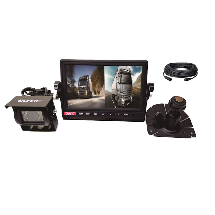 0-775-51 12V-24V 7 inch Camera System with Sony CCD Camera