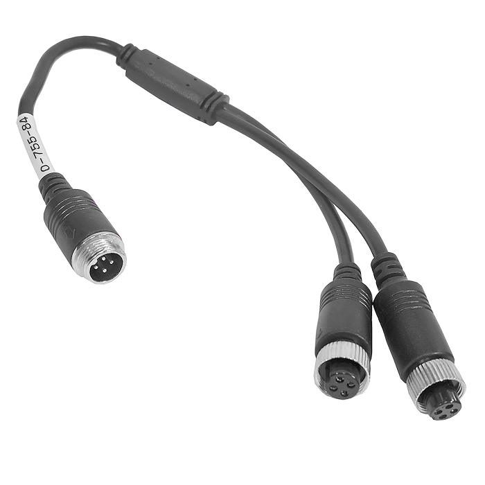 0-775-84 | Male 4-Pin Y-Piece Splitter to 2 Female 4-Pin