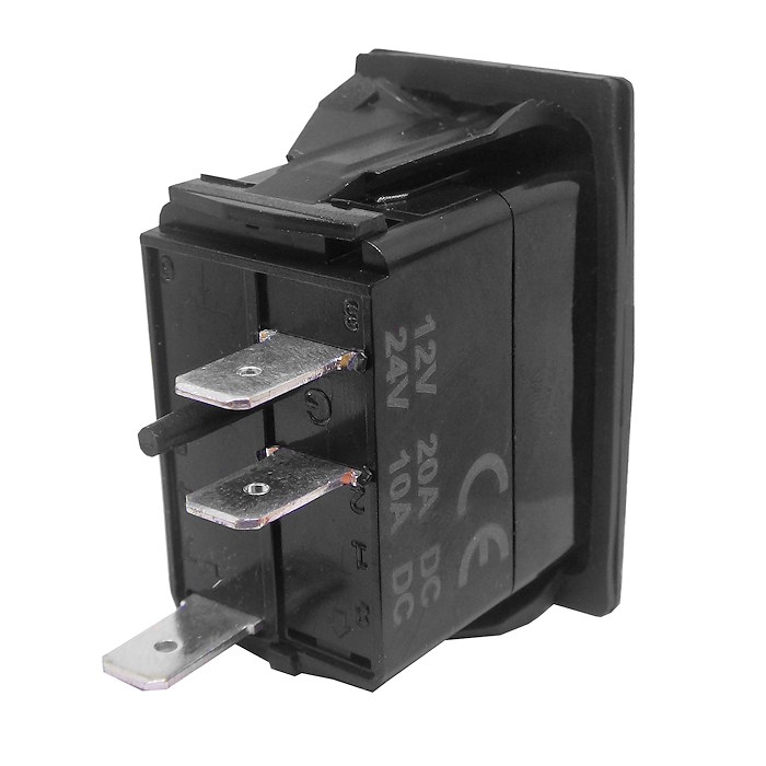 0-780-51 | Durite Off-On SP LED Rocker Switch Body - 1 Lit