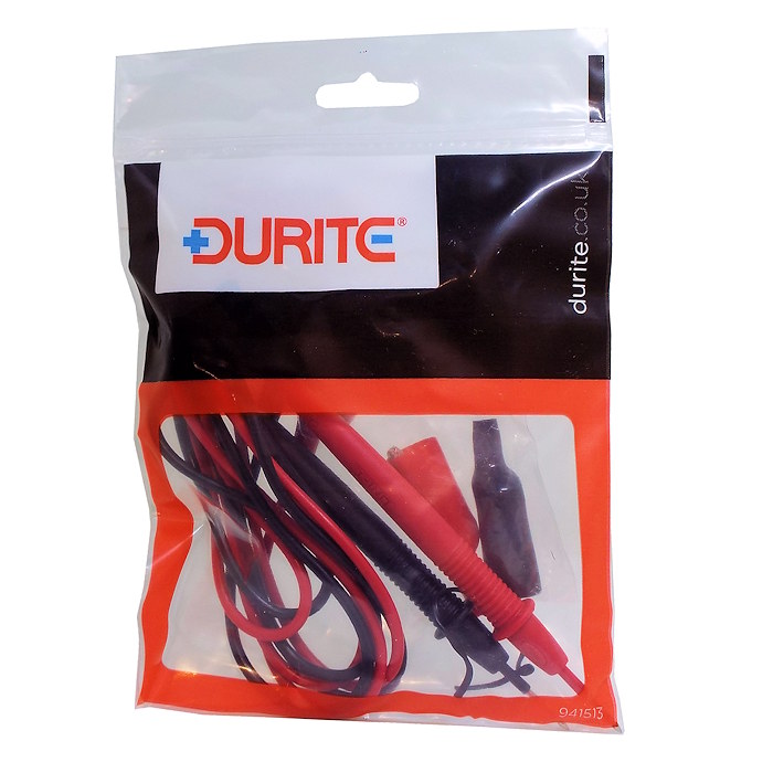 0-798-96 | Durite Spare Lead Set for Digital Multimeters