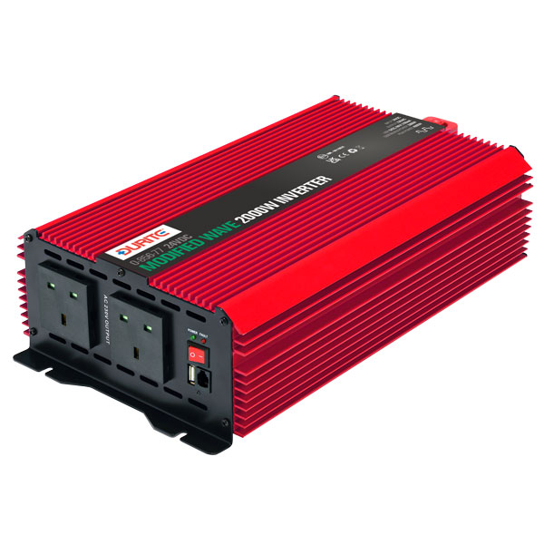 0-856-77 | Durite 2000W Compact Modified Wave Power Inverter
