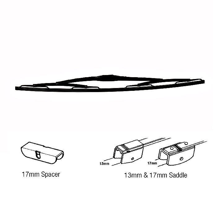 0-896-11 | Durite Heavy-Duty 28 Inch 700mm Windscreen Wiper
