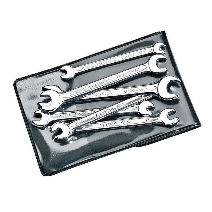 05202 Midget Metric Open End Spanner Set 6 Piece
