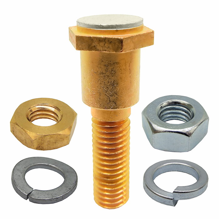 2155-812 | Albright Single Fixed Contact Stud with Nuts