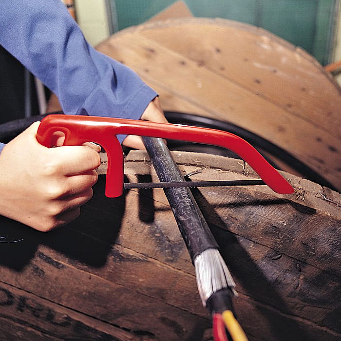 21912 Knipex 98 90 Fully Insulated Junior Hacksaw Frame