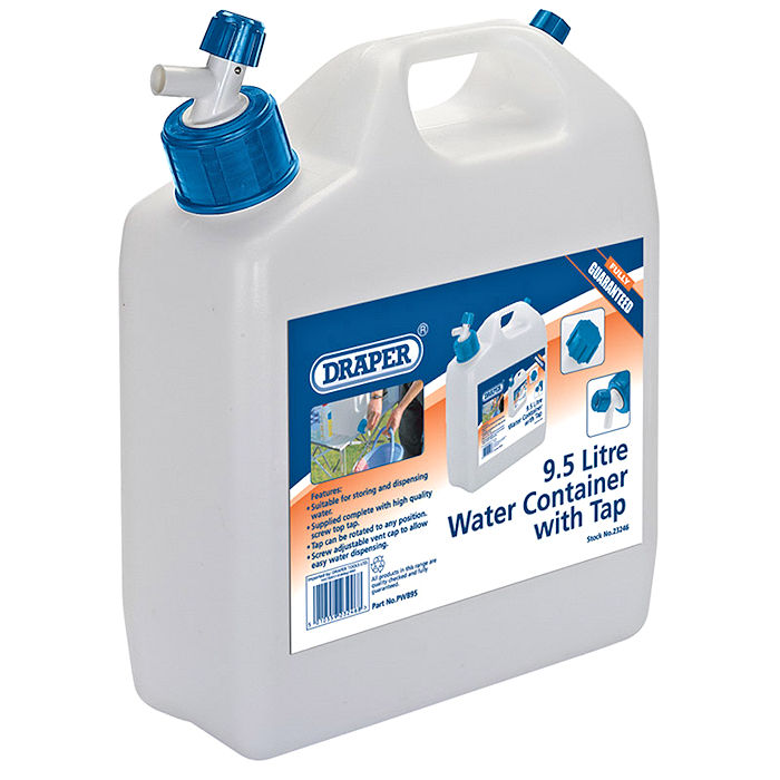 23246 Spare Water Container With Tap 9.5l - Arc Components