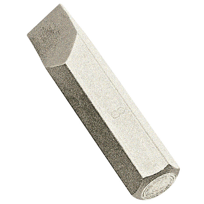 30904 Draper Spare Plain Slot Impact Screwdriver Bit 8mm