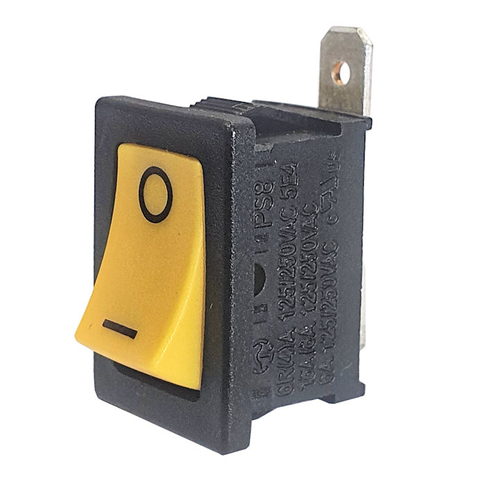 42124 | Draper On-Off Yellow Switch at Arc Components Ltd