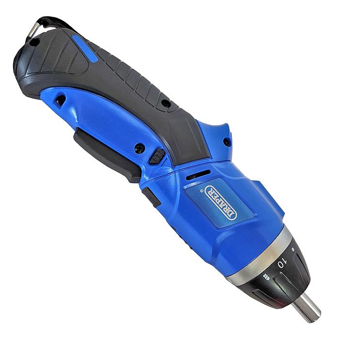 83568 | Draper Tools 3.6V Cordless Li-ion Screwdriver Kit