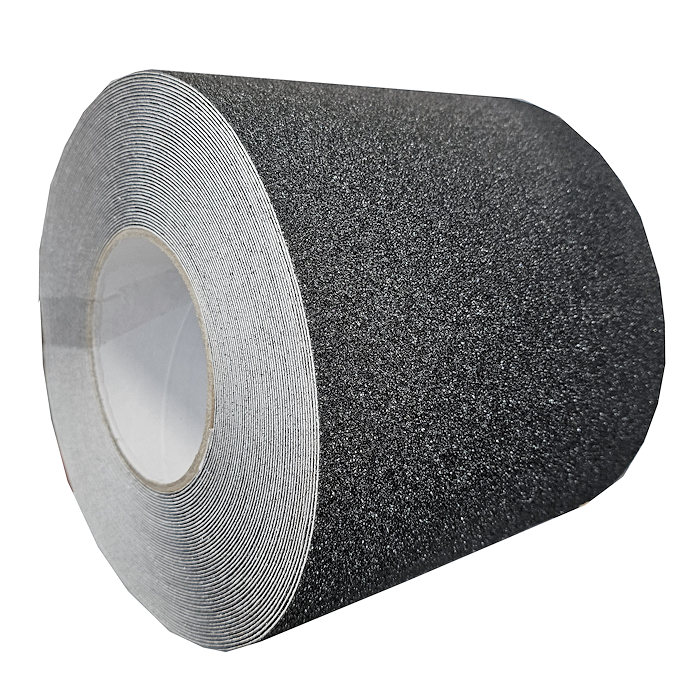 150mm Wide Black Anti-Slip Self-Adhesive Tape | Re: HC010024