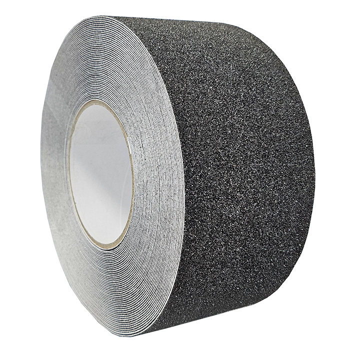 75mm Wide Black Anti-Slip Self-Adhesive Tape | Re: HC010026