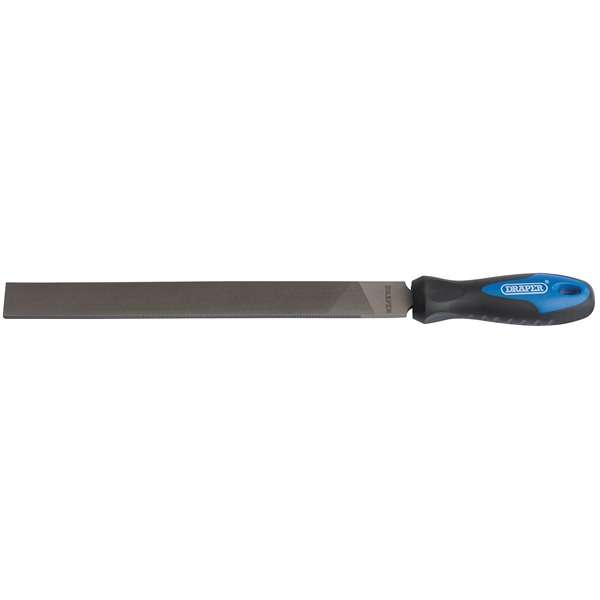 00007 Draper Soft Grip Engineer's Hand File and Handle 250mm