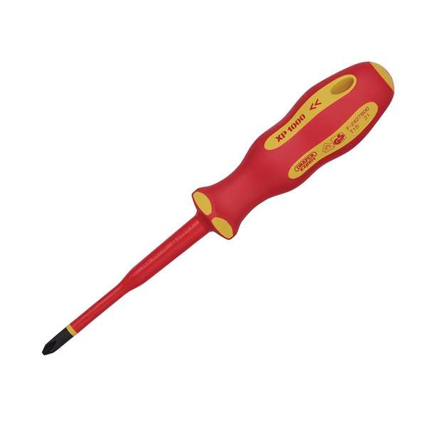02164 | XP1000® VDE Slimline Cross Slot Screwdriver No.2 x 100mm