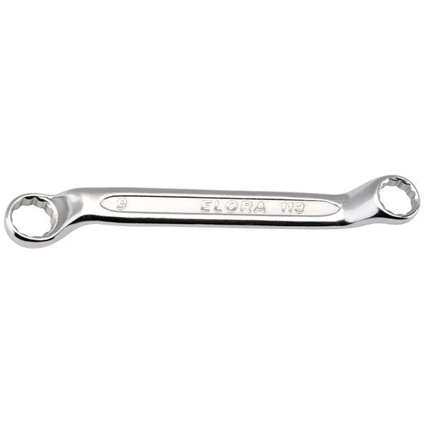 02612 Elora Midget Deep Crank Metric Ring Spanner 8x9mm