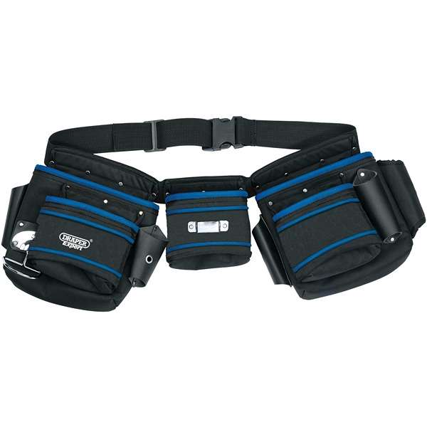 02985 | Draper Tools Heavy-duty Double Pouch Tool Belt