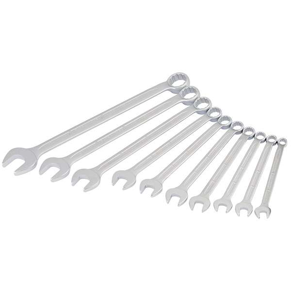 03082 Draper Long Metric Combination Spanner Set 10 Piece